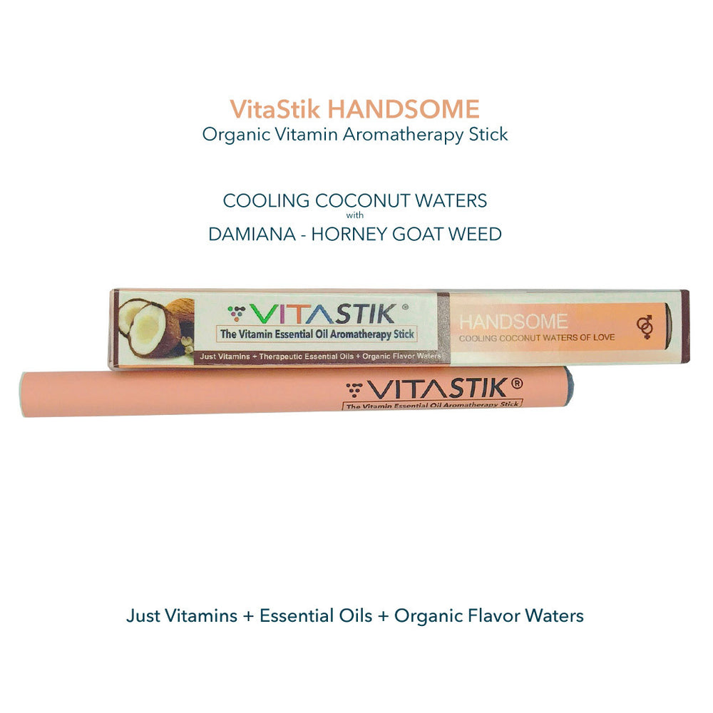 VitaStik Handsome - Cooling Coconut Inhalable Aphrodisiac Inhaler